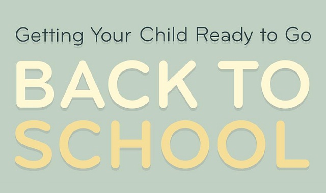 Getting Your Child Ready to Go Back to School #infographic - Visualistan