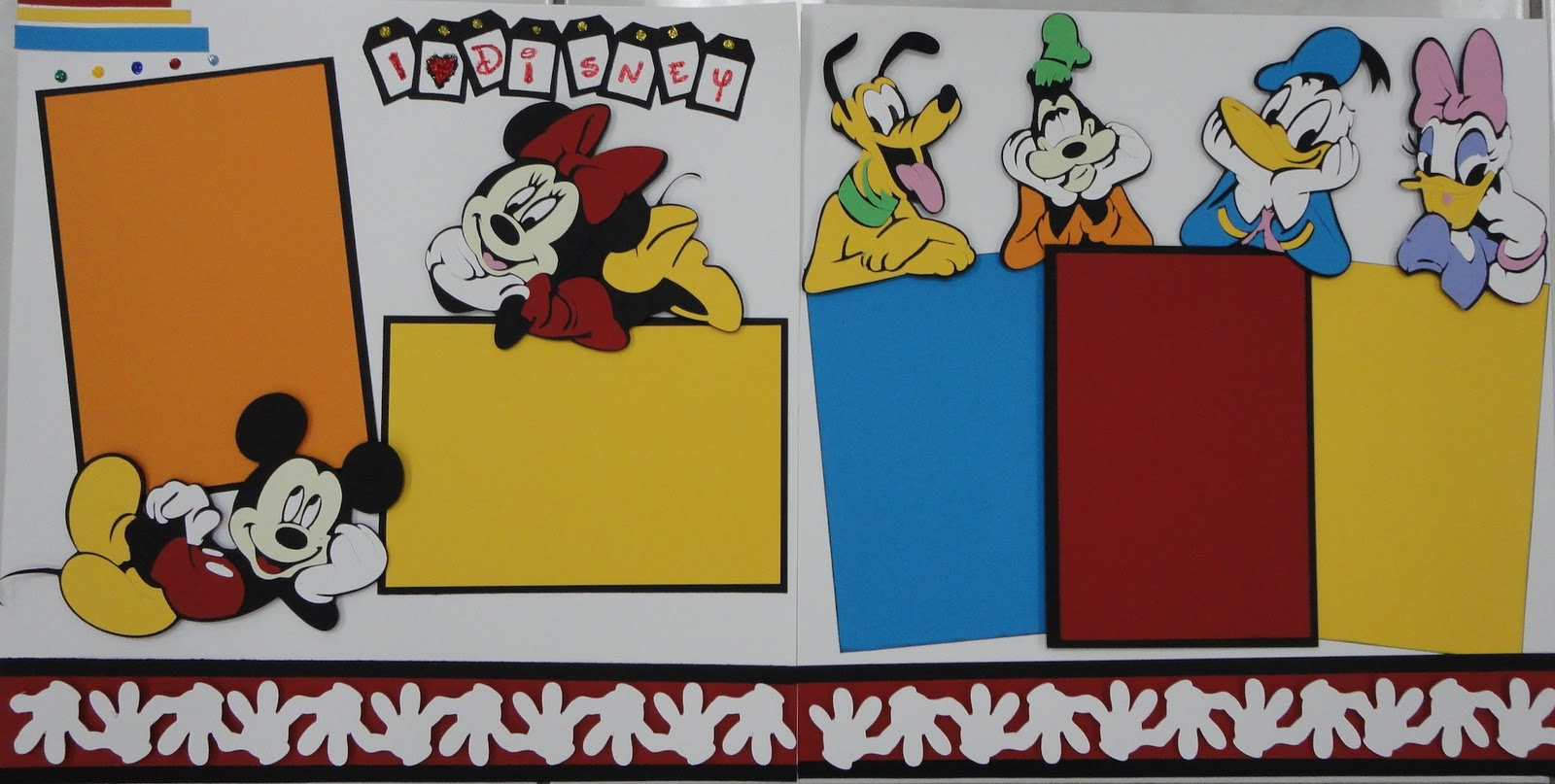 Scrap-Stickle-Pop: Disney Layouts - Part 4 - with a Must See Disney ...