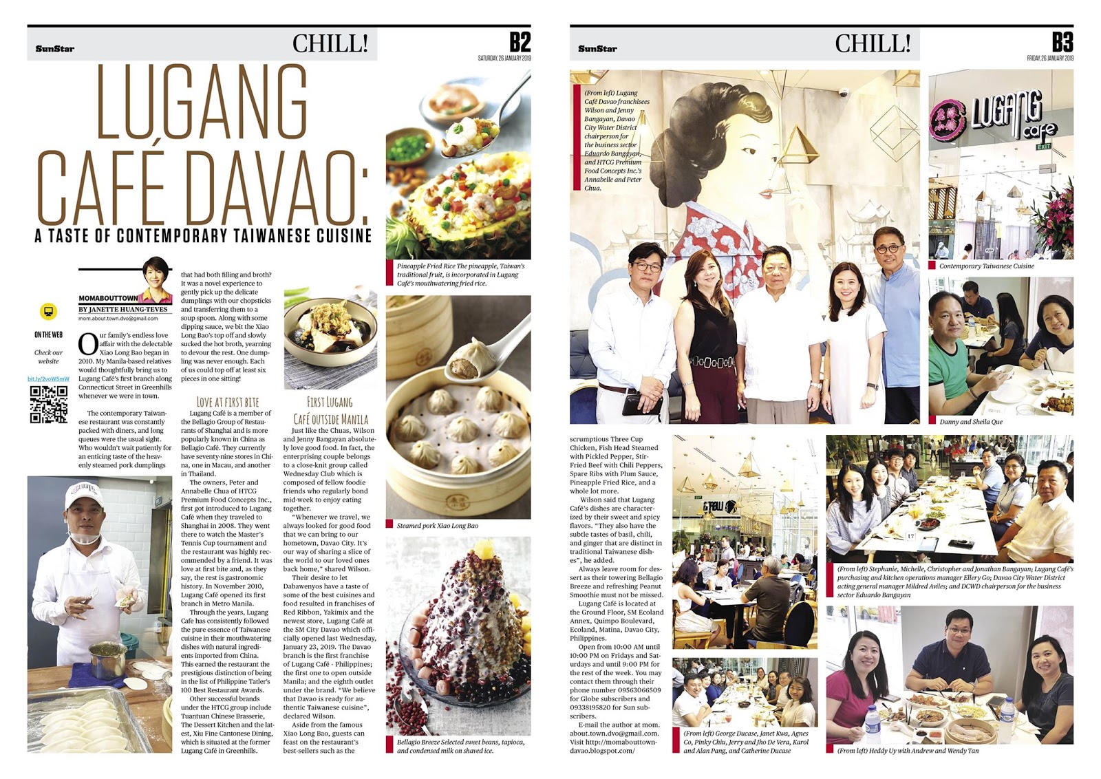 Mom-About-Town: Lugang Cafe Davao: A taste of contemporary Taiwanese ...