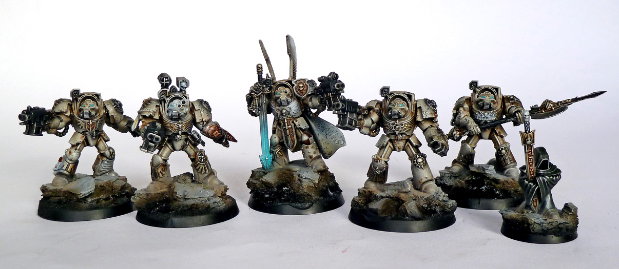 Showcase: Deathwing Command Squad - Tale of Painters