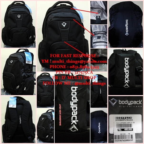D' Multi Shop ^^: JUAL : BODYPACK ORIGINAL 100%