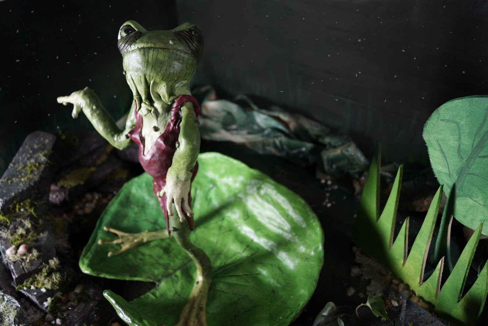 Millivette's Art Blarg: Juana the Frog