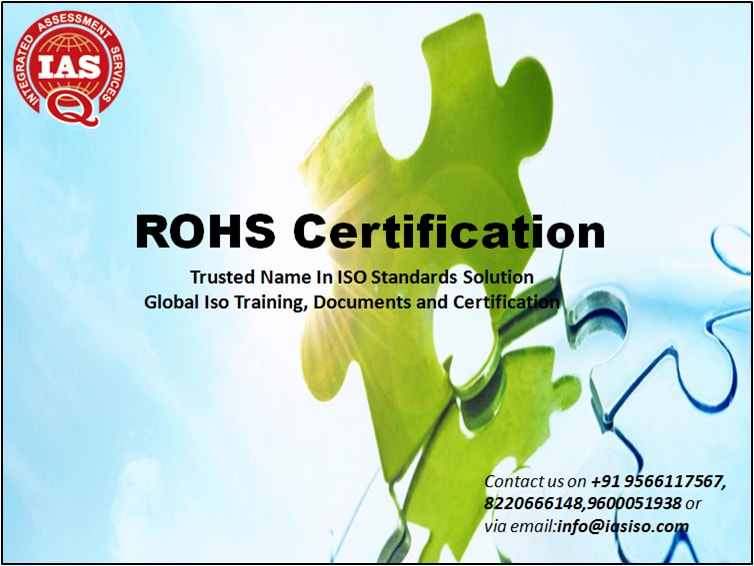 ISO CERTIFICATION: HOW TO GET ROHS CERTIFICATION?