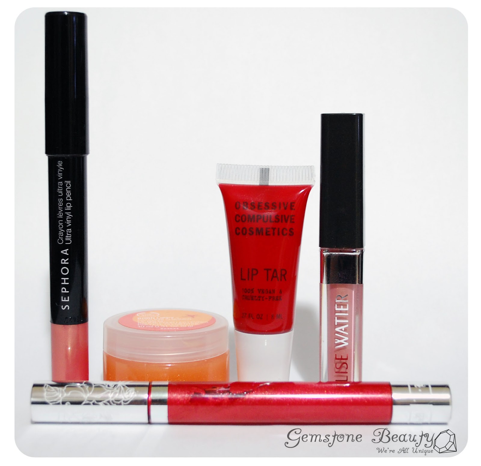 Gemstone Beauty: January's 5 Lip Products