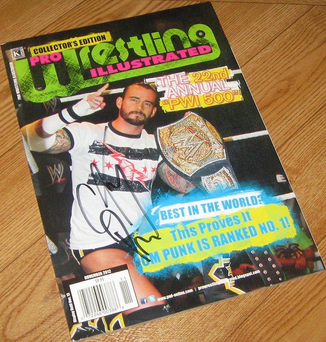 J\/\/s Wrestling Memorabilia: CM Punk--Best In The Blu-Ray Player