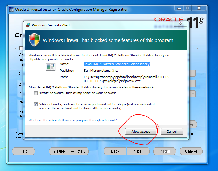 nascent: ติดตั้ง Oracle database 11g R1 (11.1.0.6.0) เพื่อใช้งาน กับ Netbeans IDE 7.0 และ ...