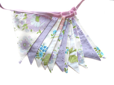 Merry-Go-Round Handmade: My Vintage Pretty Pastel Floral Lavender ...