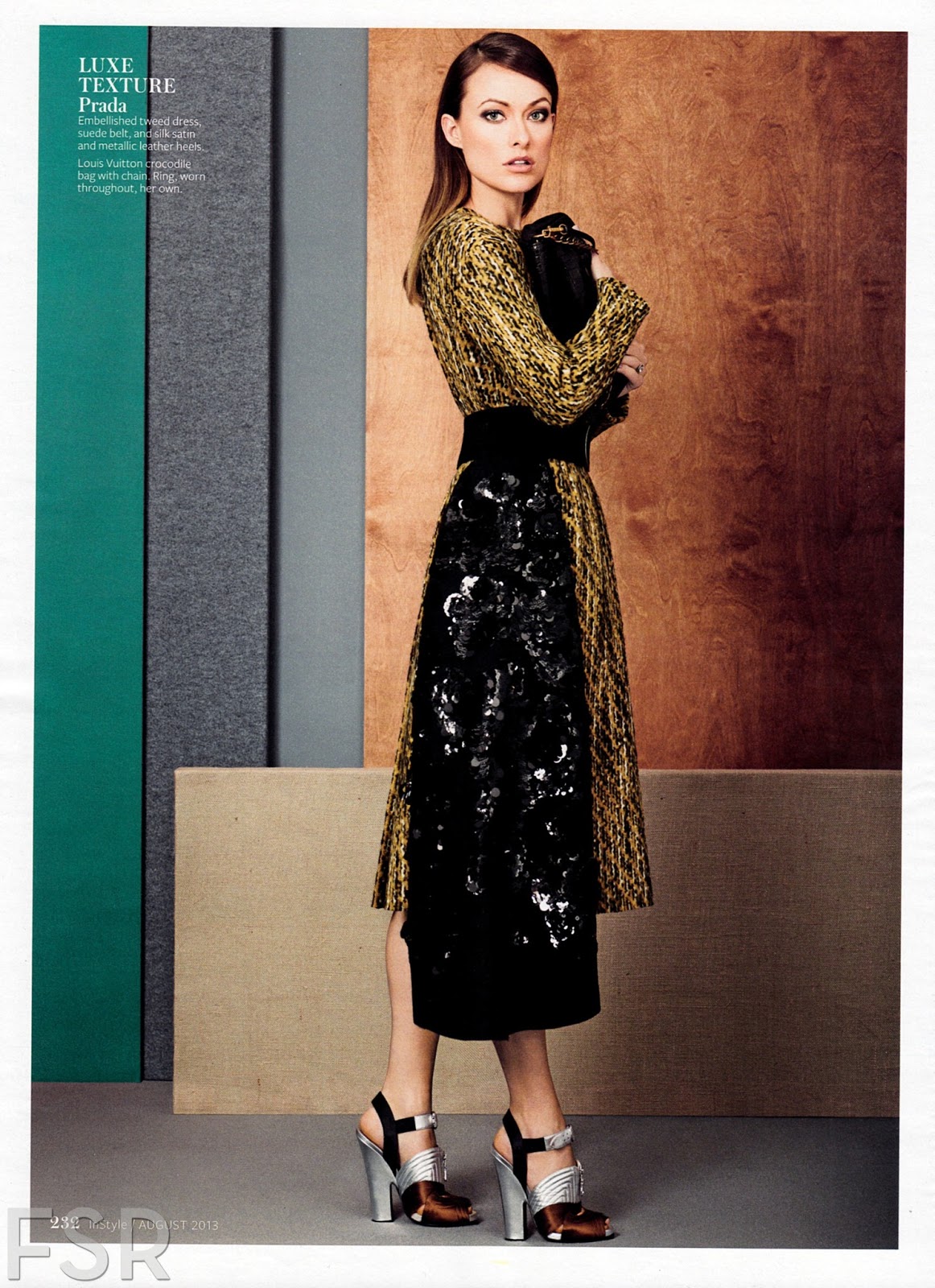 Olivia Wilde on Cover Magazine Photoshoot For InStyle USA Magazine ...