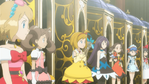 PokemonXYZ: Serena vs Aria Kalos Queen Battle