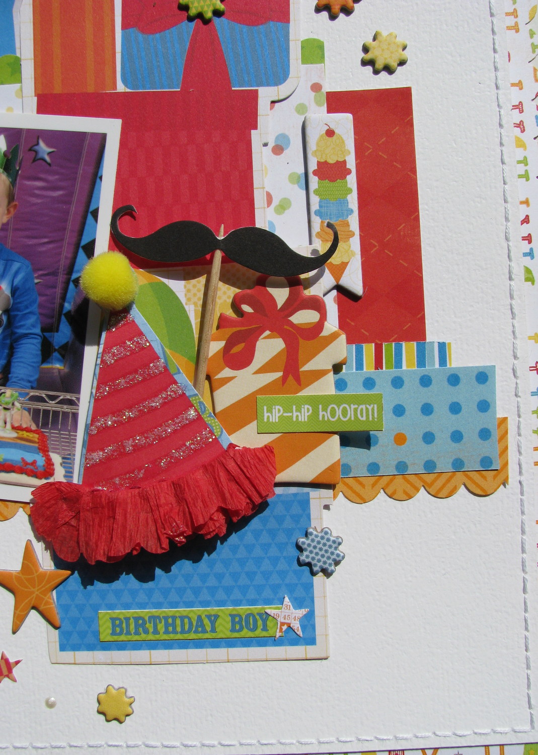 dancing in the rain: Crepe Paper Tutorial - My Creative Scrapbook