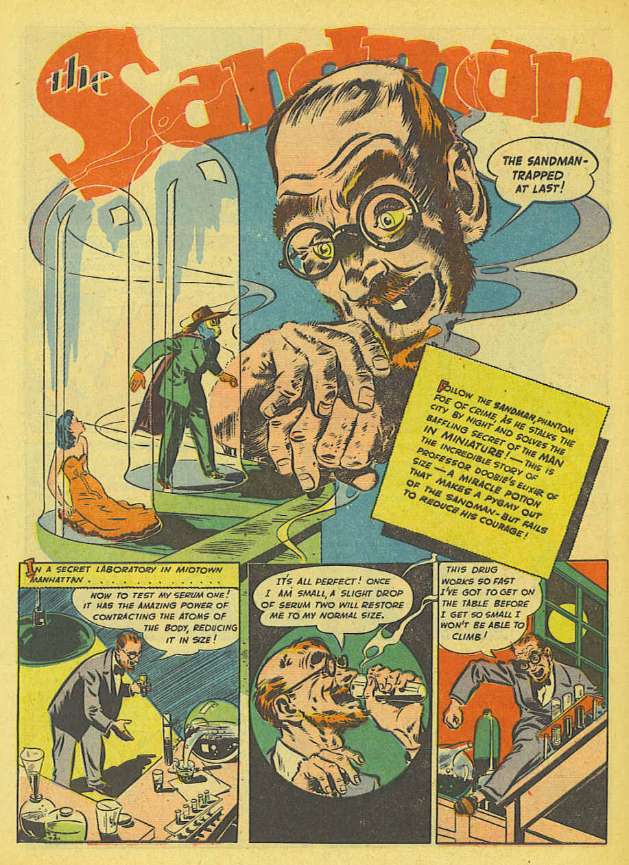 Inside Jeff Overturf's Head: Adventure Comics - "The Sandman and Sandy ...