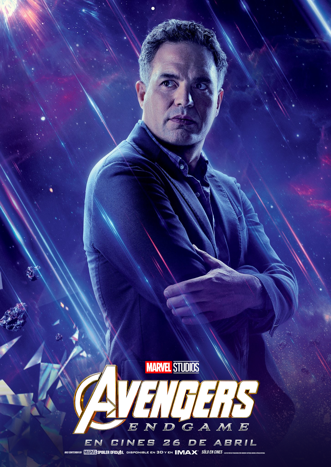 Marvel Spoiler Oficial: AVENGERS ENDGAME Posters Individuales Español HD