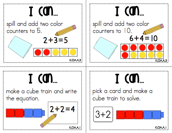 Mrs. Ricca's Kindergarten: Math Centers Task Cards