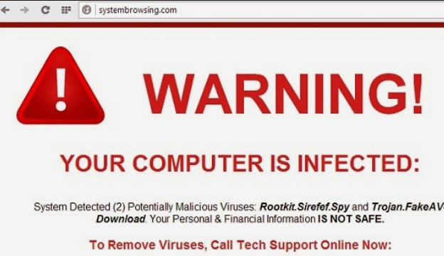 Get Rid of Viruses: Remove SystemBrowsing.com--"Warning!Your computer ...