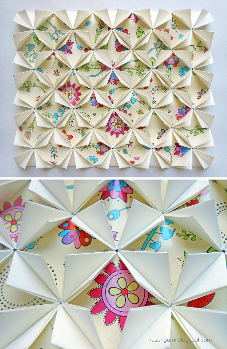 mas origami: Origami quilt 2