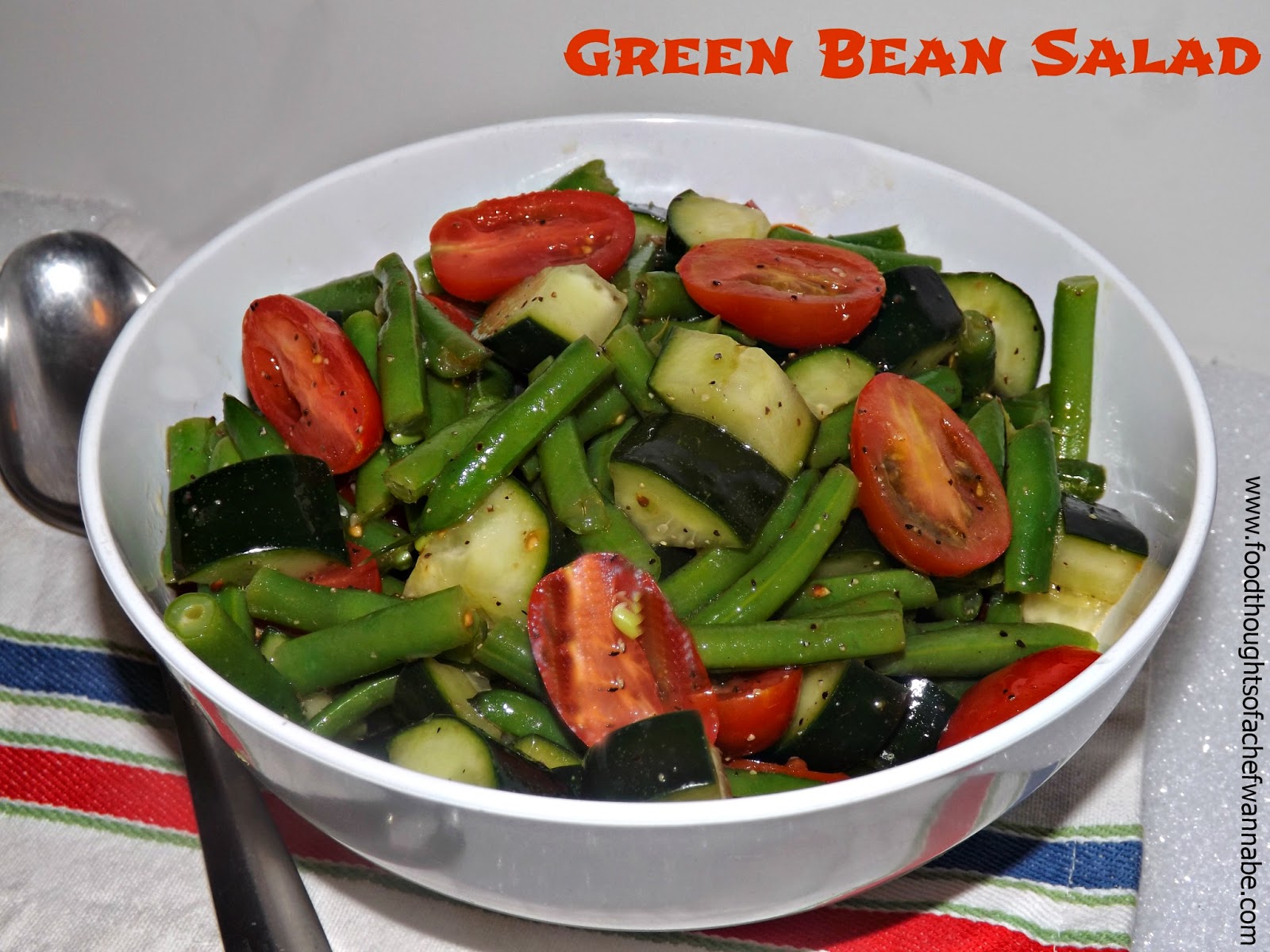 FoodThoughtsOfaChefWannabe: Fresh Green Bean Salad