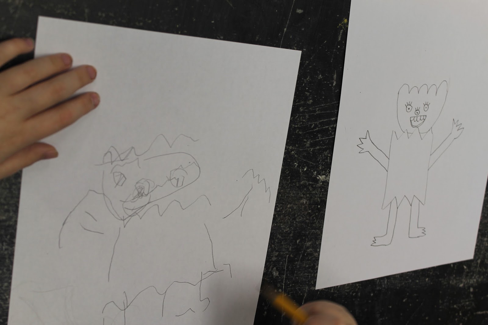 CPP Middle School Art Blog: Create a Creature Art Game