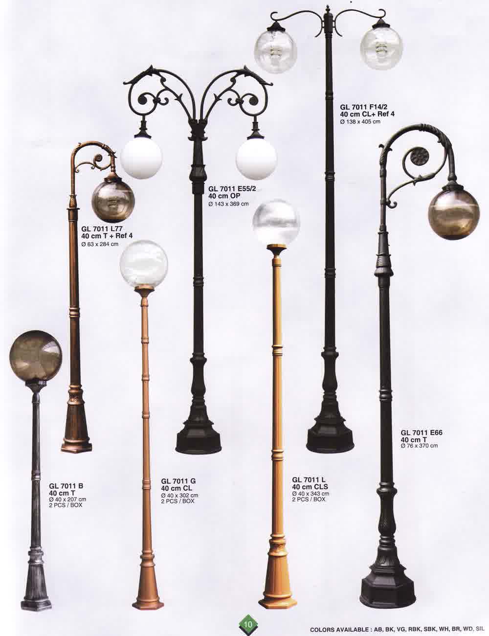 Desain Tiang Lampu Taman Menarik Lengkap - Aneka Lampu Lengkap: LED ...