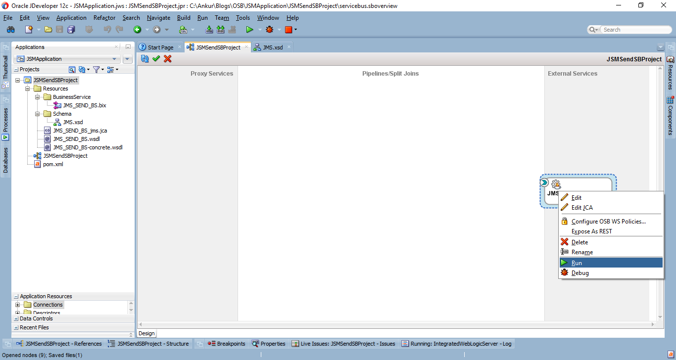 OSB 12c: JMS integration with OSB : Push message to JMS Queue - TechSupper OSB 12c: JMS integration with OSB : Push message to JMS Queue - TechSupper
