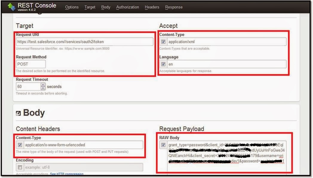 Test the REST services using Chrome