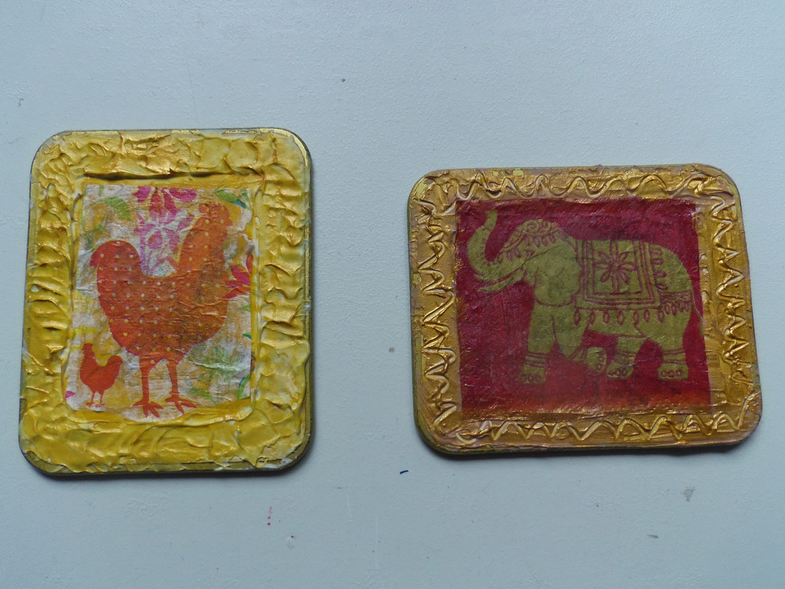 Patra's Arts and Crafts Blog: More paper napkin creations.