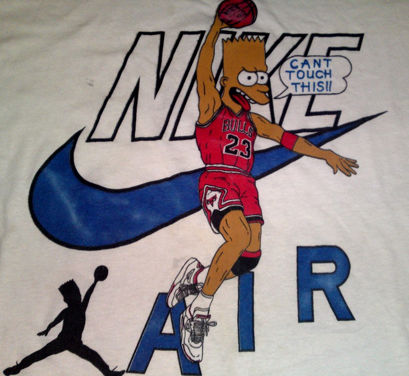 Kechik's Collection: Vintage Nike Bart Simpson x Michael Jordan