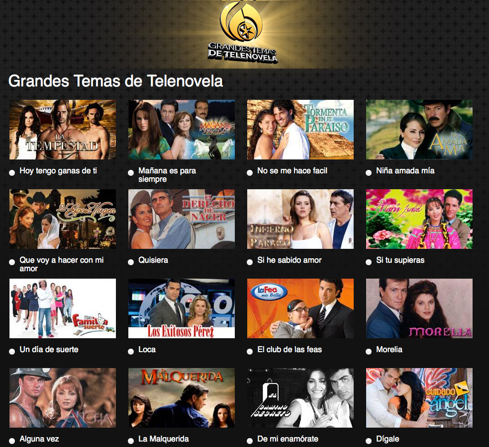 Televisa Presenta Telenovela