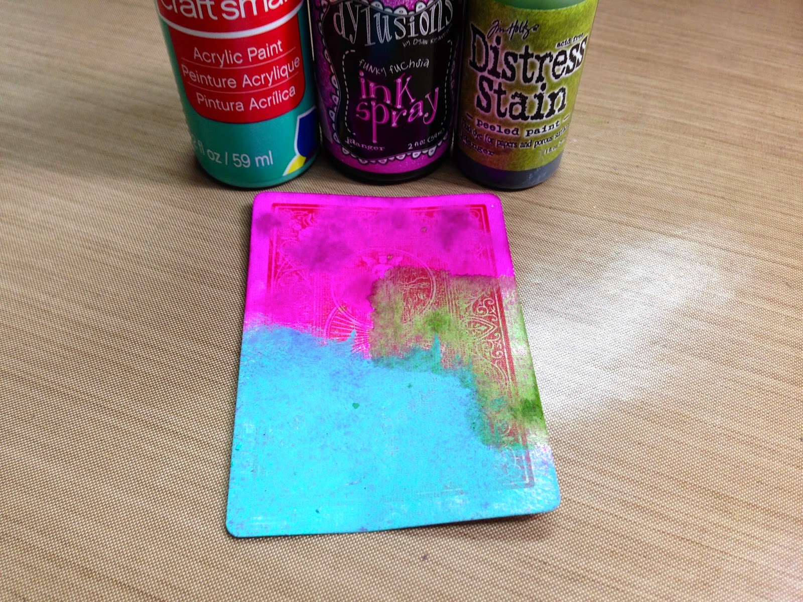 Claudine's Art Corner: Altered Playing Card Challenge Day 1