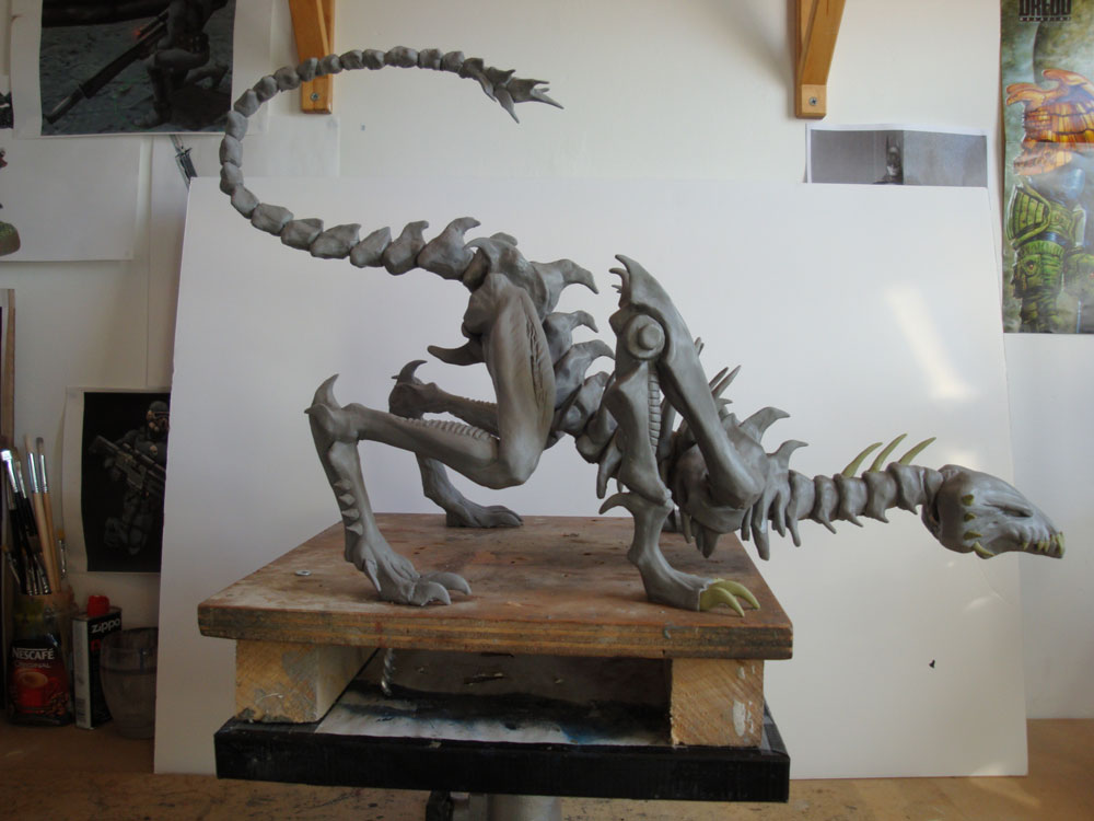 Michael White Sculpting & Props: Crypt Monster Maquette