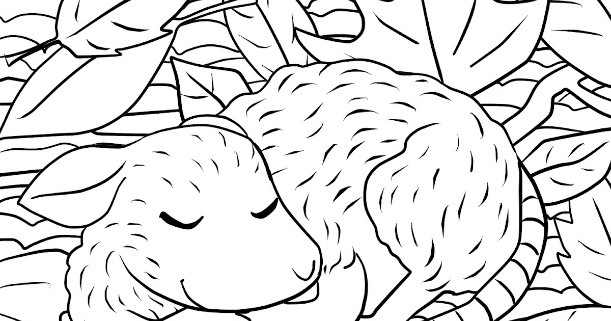 2 Tranquil (Inktober 2018, a coloring page) / 2 Rauhallinen (Inktober ...