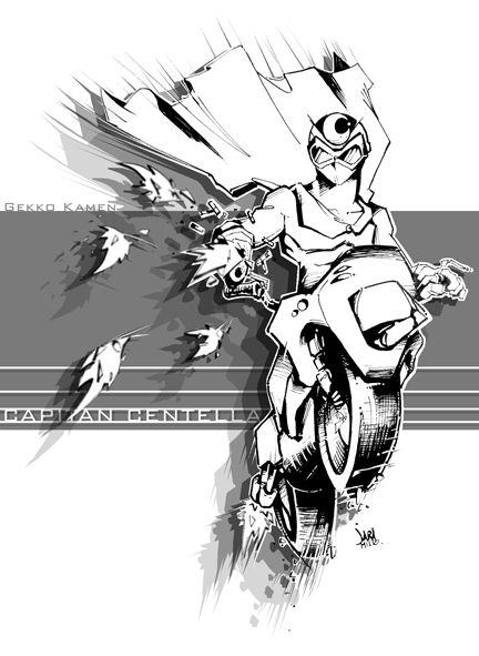 Retro anime: Gekko Kamen. Capitán Centella. - JapanNext