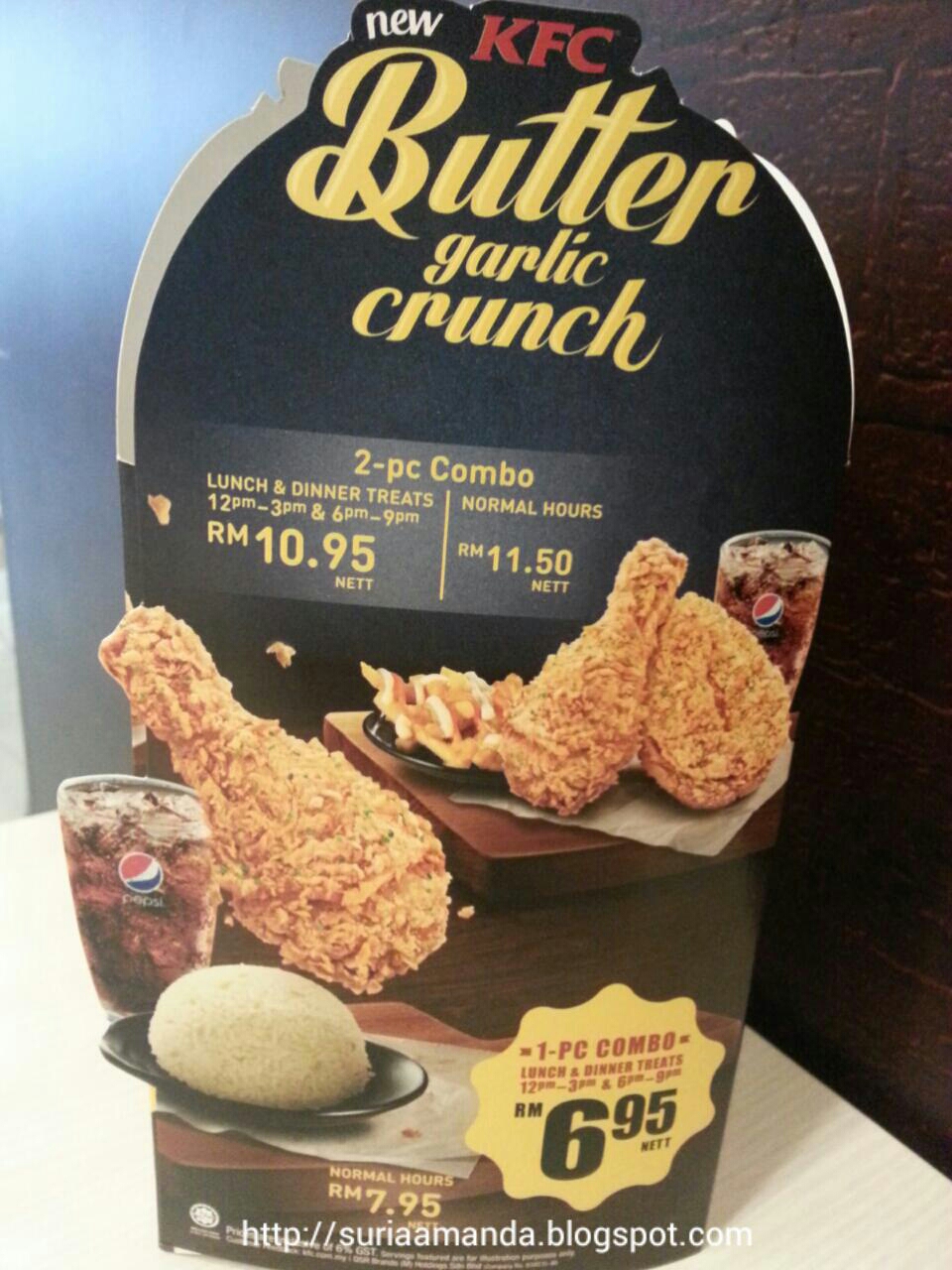 Inovasi Menu Baru KFC Tapi Yang Lama Menjadi Pilihan... ~ SURIA AMANDA