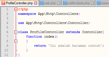 Memahami Dasar Controller Dan View Pada Laravel