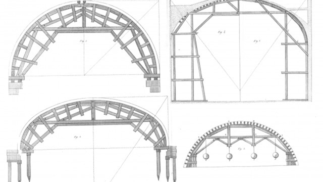 Centine per archi, volte e cupole | In Legno + Acciaio + Cemento Armato + Polistirene | Come si ...