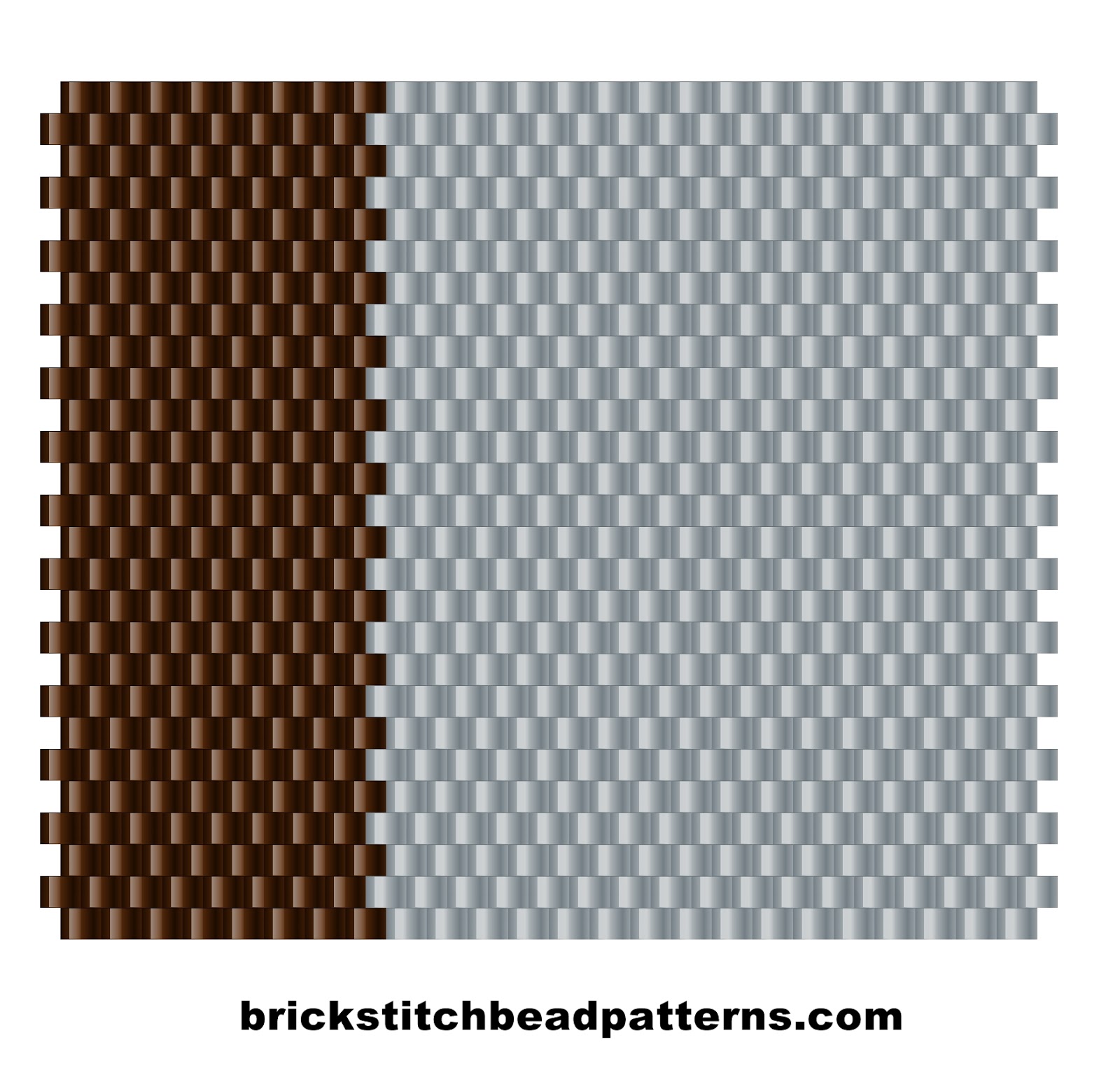 Brick Stitch Bead Patterns Journal: Grey Winter Seasonal Color Palette ...