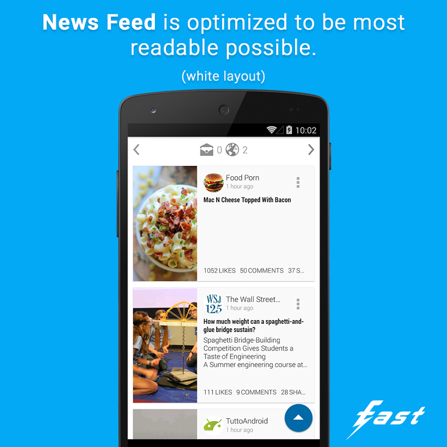 تطبيق Fast Pro لتصفح الفيسبوك النسخة الحديثة و المدفوعة حملها الان ...