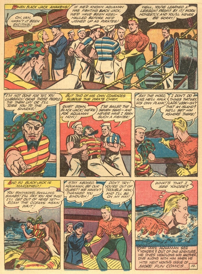 Ominous Octopus Omnibus: Aquaman - MORE FUN COMICS #80