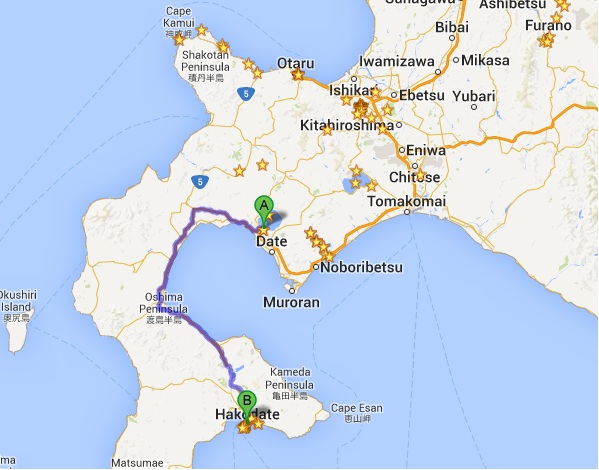 family wanderlust: Japan 2013 - Day 7: Lake Toya to Hakodate