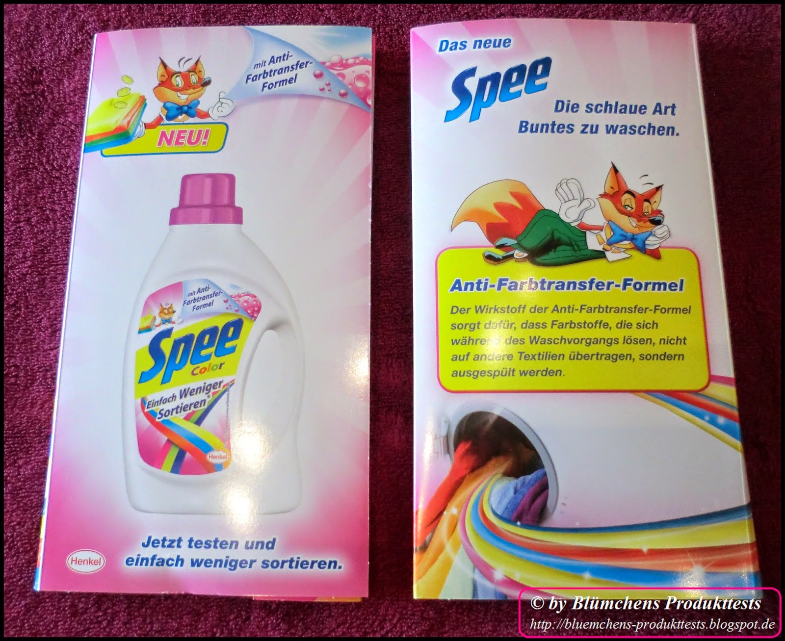 Blümchens Produkttests: Spee Color "Einfach Weniger Sortieren"