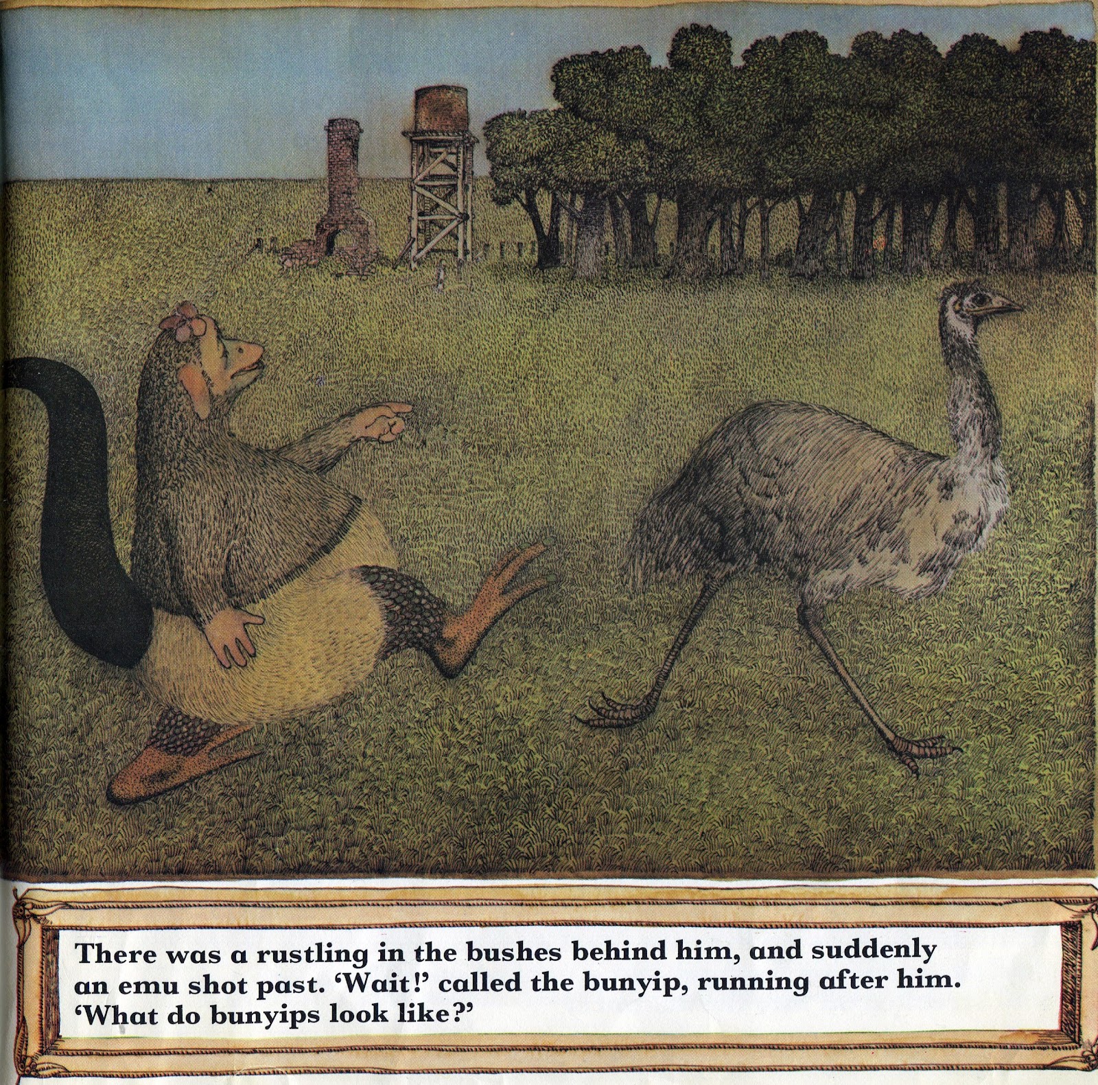 We read it like this: The Bunyip of Berkeley's Creek: 'What am I? What ...