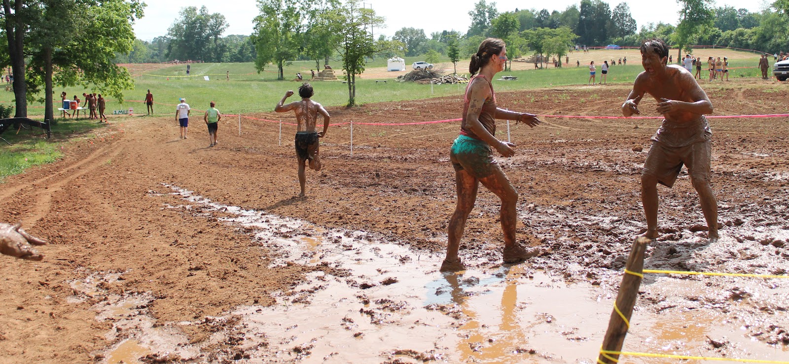 Life in Orange and White: Deep Well Farm Mud Run