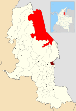 Colonia Tibuyana: Municipio de Tibú