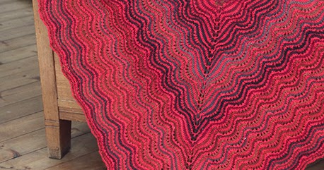 Ergahandmade: Knit shawl + Free Pattern + Diagrams
