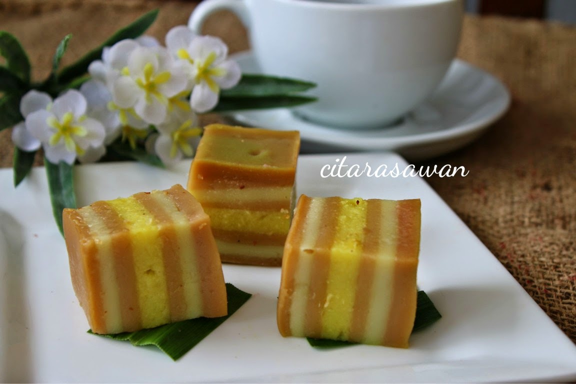 Kuih Lapis Roti Nescafe ~ Resepi Terbaik