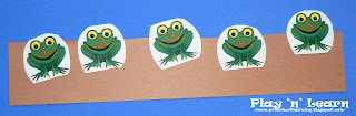 Play 'n' Learn: 5 Green and Speckled Frogs!