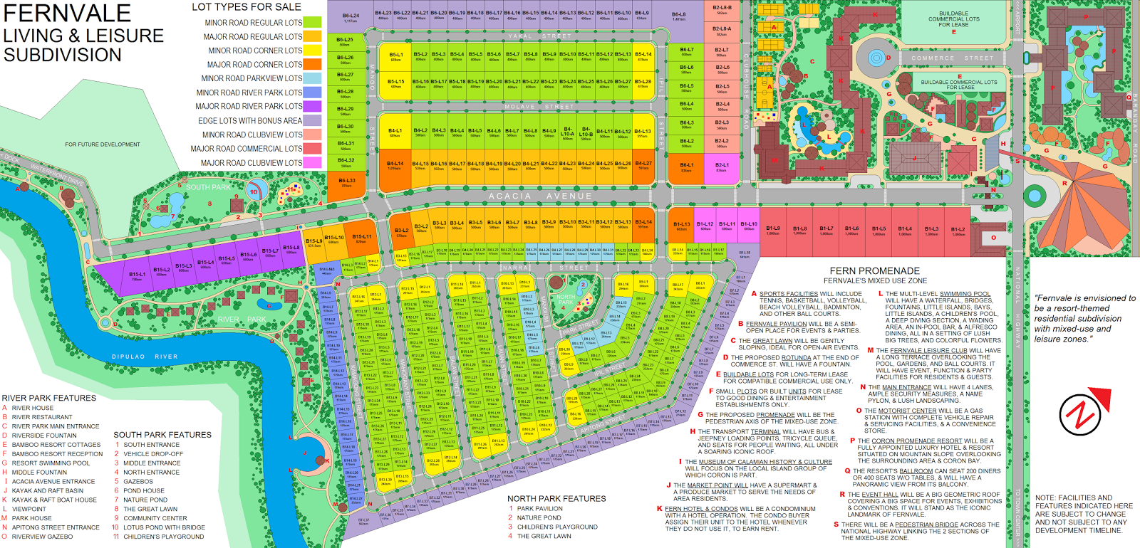 Masterplan ~ Fernvale Living & Leisure Village