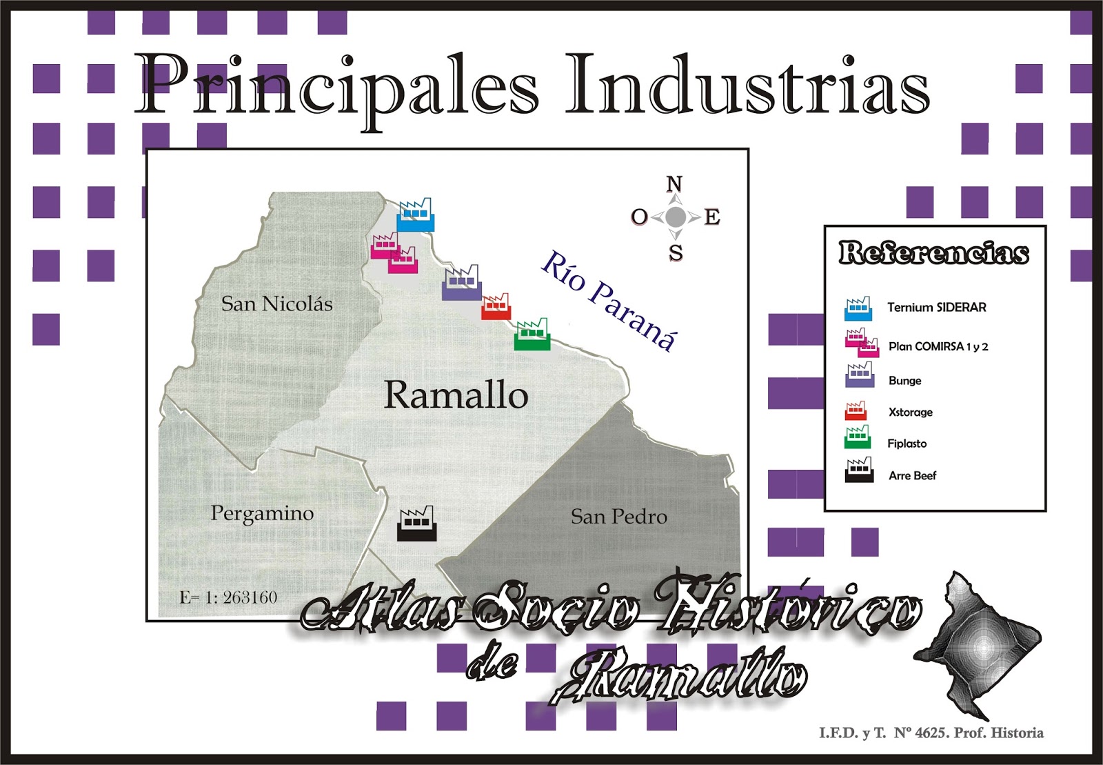 Clase Turista: Mapas temáticos de Ramallo