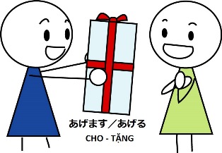 あげます／あげる [agemasu/ageru] Cho - Tặng | Tiếng Nhật Pro.net
