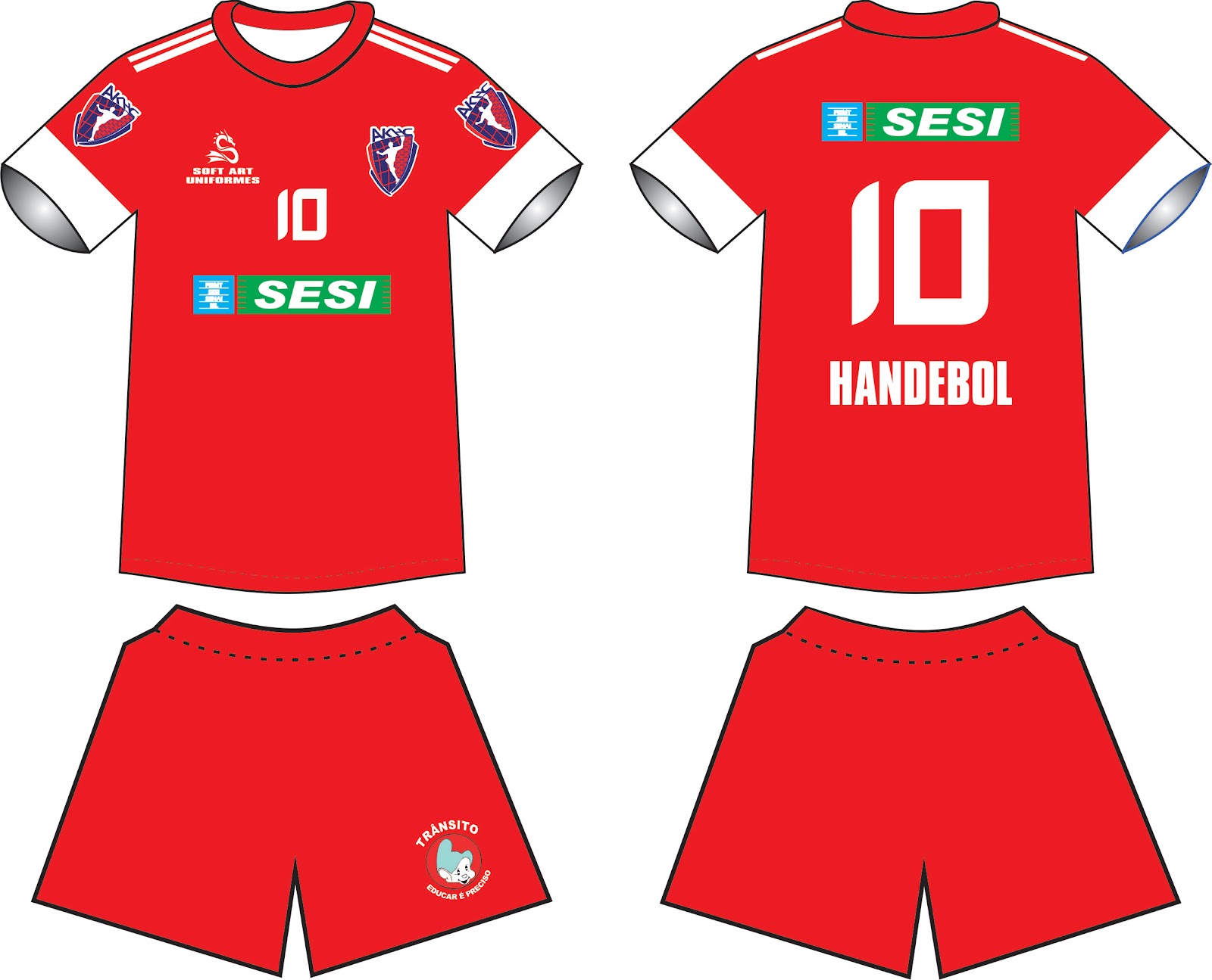 Uniforme De Handebol Masculino - RETOEDU