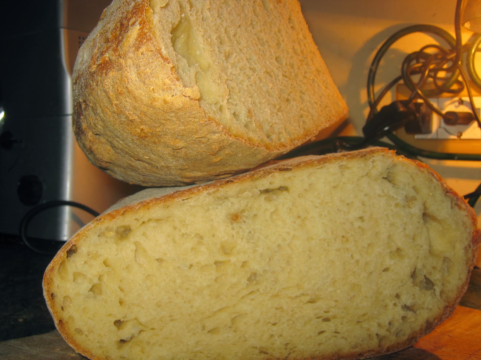 italian cooking: Pane con lievito madre (metodo poolish) crusca e semi ...